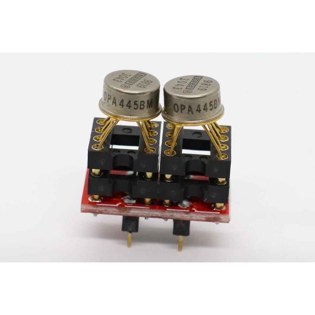 Single OP-AMP ออปแอมป์ OPA445BM ตัวถังเหล็ก ผลิตที่ U.S.A. (ขายเป็นเซ็ต ออปแอมป์2ตัวแปลง Single ...