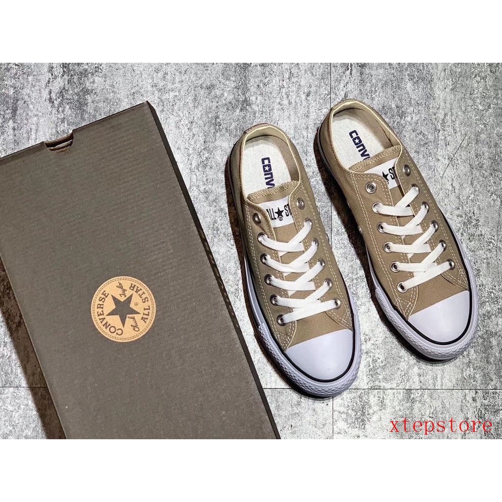 Converse All Star Dazzle Edition รองเท้าผ้าใบลําลองสําหรับชงชาสีนมสไตล์ ...