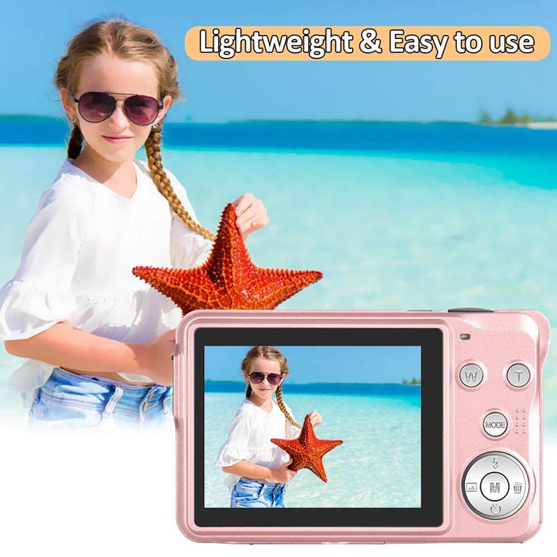 HD 1080P Digital Camera 30 MP Mini 2.7 Inch LCD Screen Camera with 8X ...