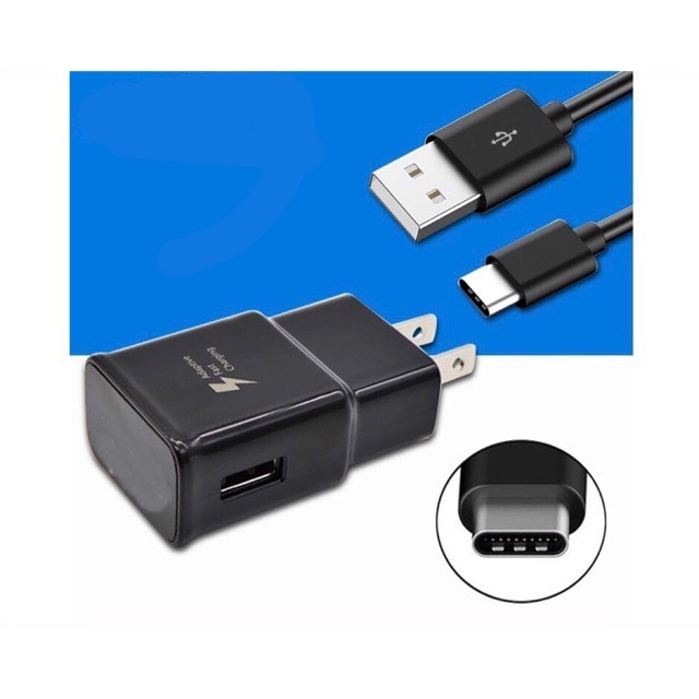 ชุดชาร์จใช้สำหรับซัมซุง Samsung Usb Type-C ชุดหัวชาร์จสายชาร์จ S8 S8 note8 c9pro S8plus S9 S9 ...