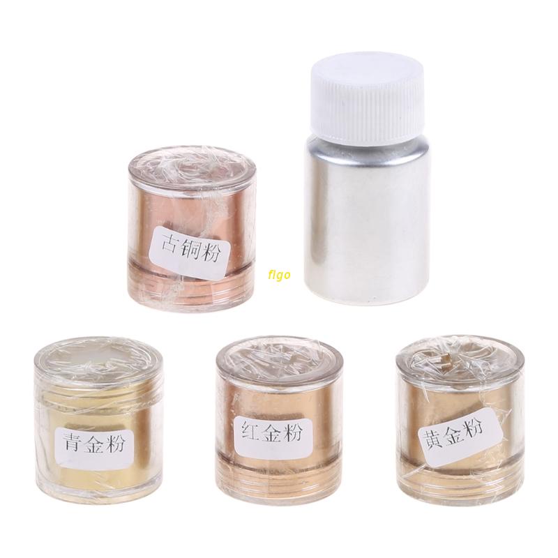 flgo 5 Colors Metal Pearl Powder Kit Epoxy Resin Colorant Glitter ...