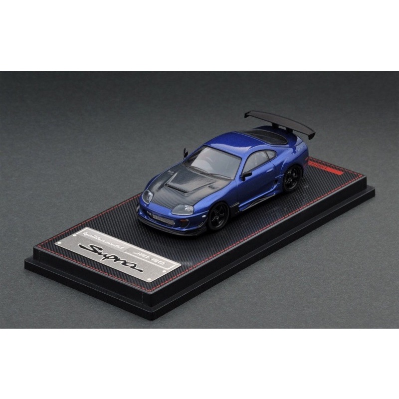 Ignition Model 164 Toyota Supra (JZA80) RZ Orange Blue Metallic ...