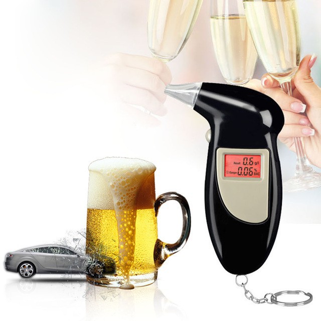Wine hydrometer car detector Digital Alcohol tester Meter breathalyser ...