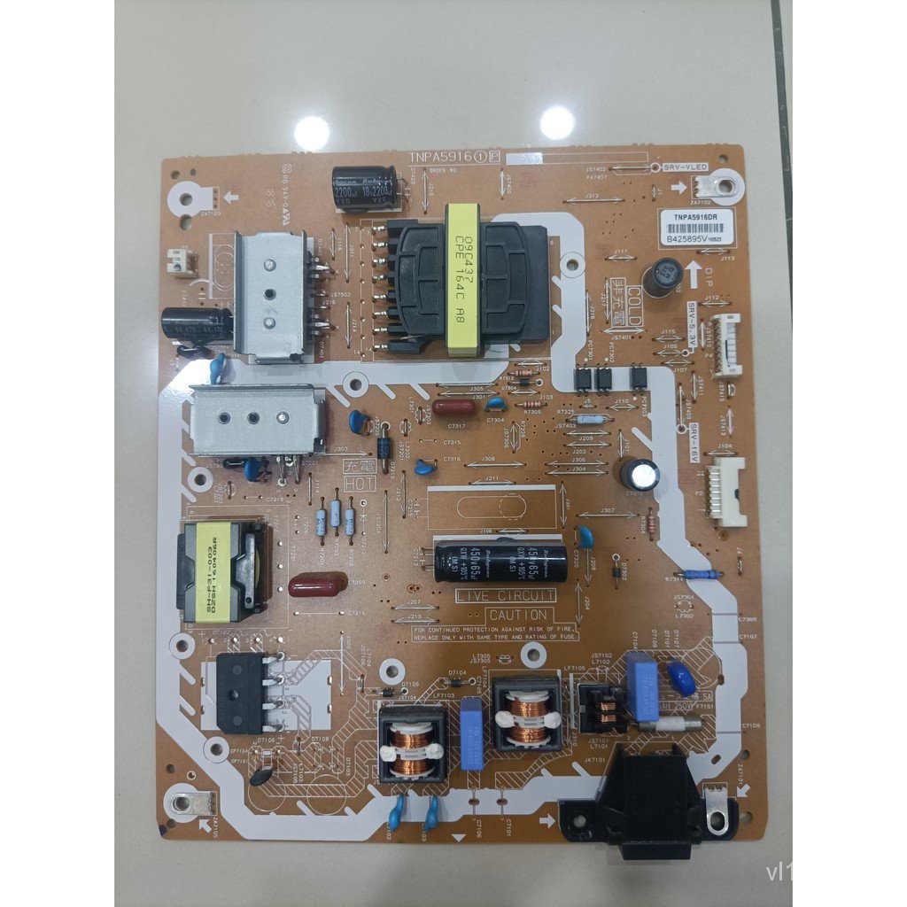 PANASONIC LED TV 43D410K Power Board TNPA5916 / Main Board TNPA5935 ...