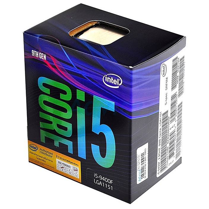 CPU (ซีพียู) INTEL 1151 CORE I5-9400F 2.90 GHz รับประกัน 3 - y - hardware_corner - ThaiPick