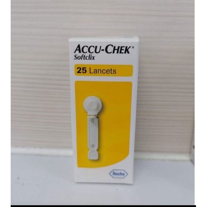 เข็มเจาะเลือดปลายนิ้วมือ Accu-Check (25 เข็ม/1กล่อง) | Shopee Thailand