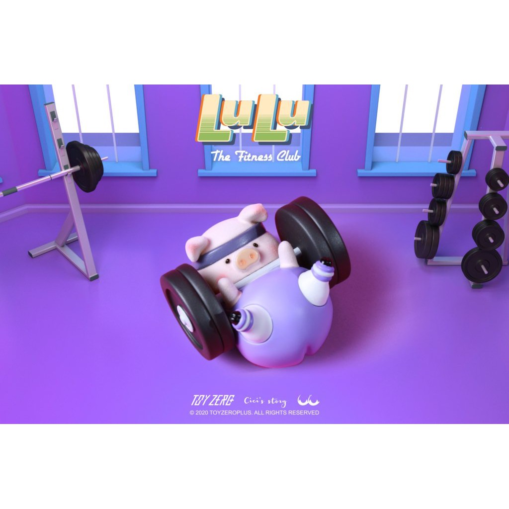 แบบแยก Lulu The Piggy Can The Fitness Club Edition Blind Box Series by ...