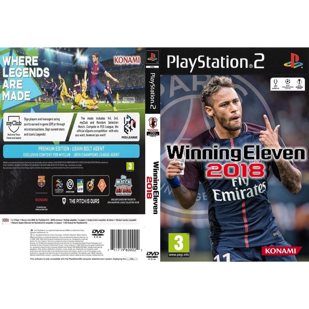 winning eleven ps2 2018 ถูกที่สุด พร้อมโปรโมชั่น ม.ค. 2026 | BigGoเช็ค ...