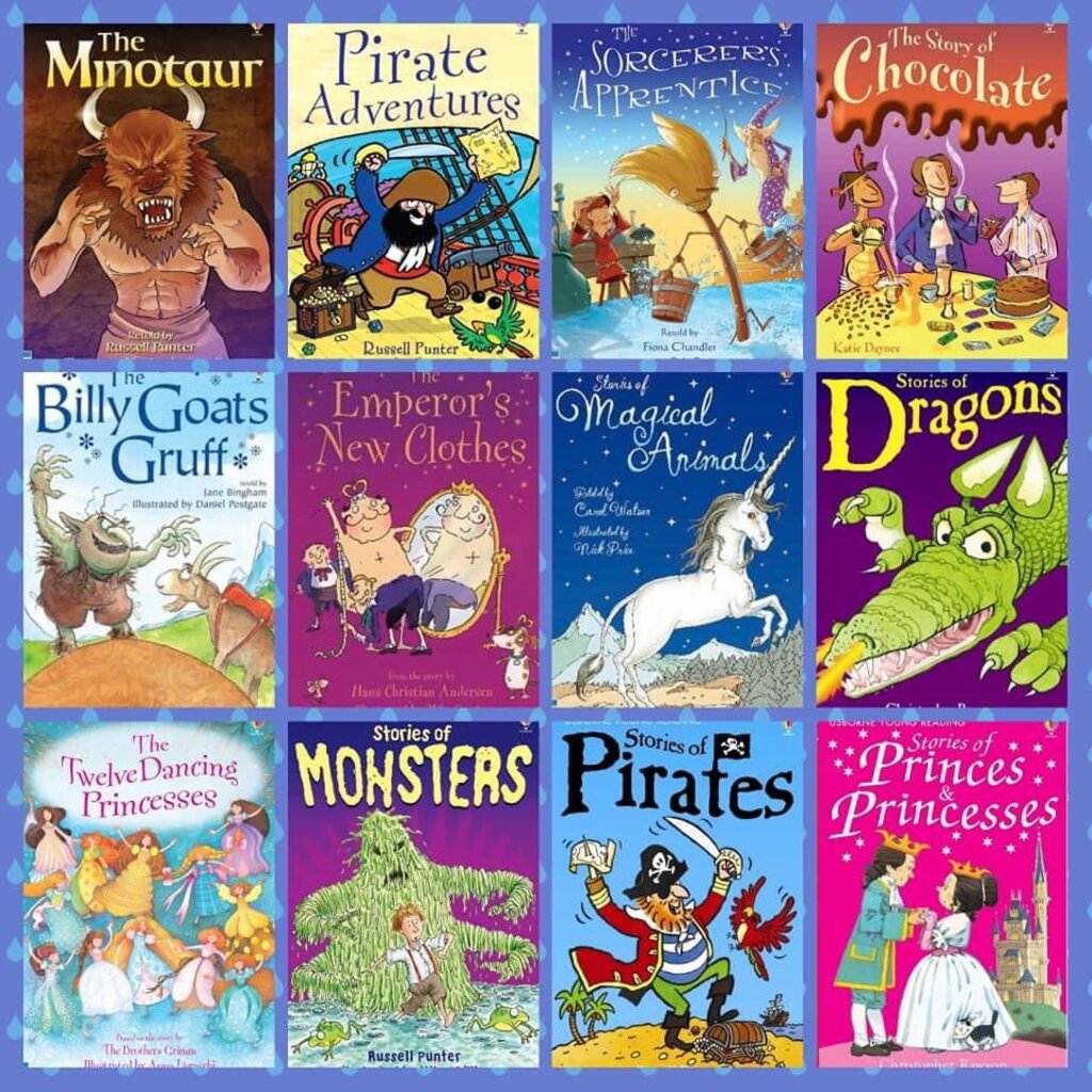 (พร้อมส่ง) The Usborne Reading Collection 40 เล่ม หนังสือนิทานภาษา ...