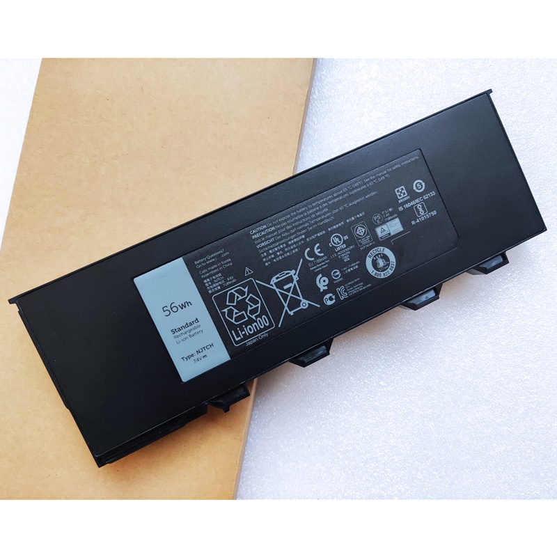 New Original WJ5R2 0WJ5R2 G9G1H 04F5YV 0G9G1H Laptop Battery 11.4V 84Wh ...