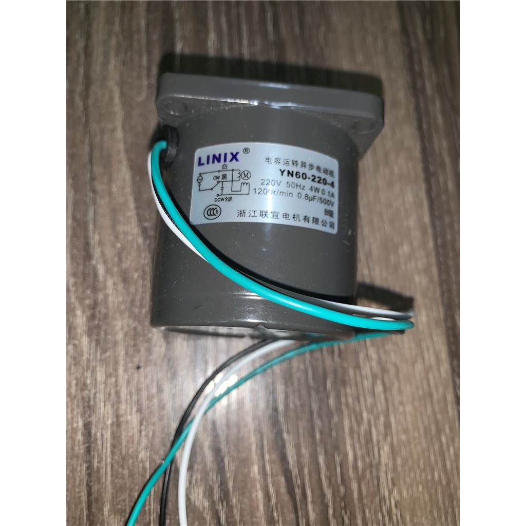 มอเตอร์เกียร์ yn60-10 yn60-4 3 สาย yn60 220 10 6 4 DC LINIX yn60-220-6 yn60-6 - oedcl1.th - ThaiPick