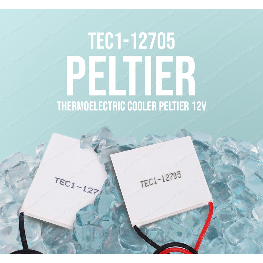 เทอร์โมอิเล็กทริค คูลเลอร์ TEC1-12705 TEC Thermoelectric Cooler Peltier ...