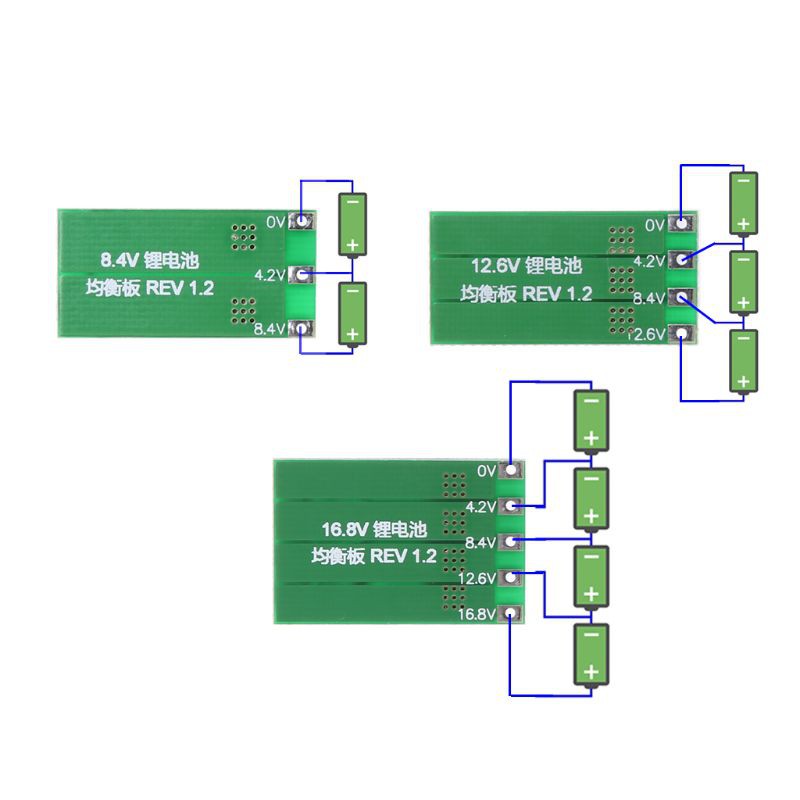 18650 ลิเธียมแบตเตอรี่ balance board 100 ma balancer โมดูล 2s 3 s 4s ...