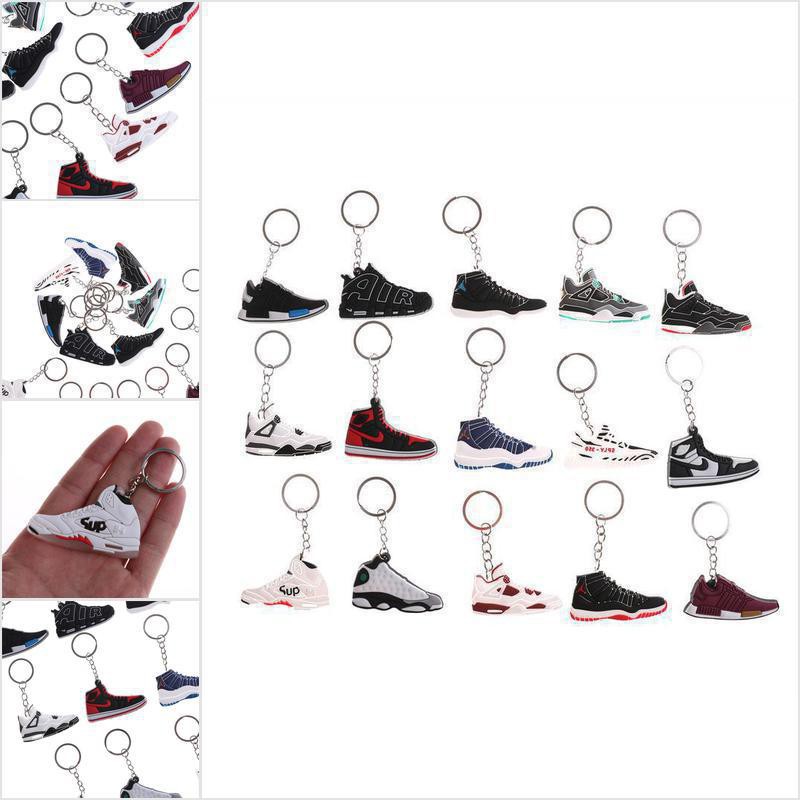 LHGC 10Pcs Creative Cartoon Jordan Sports Shoes Keychain Toys Kids Toys ...