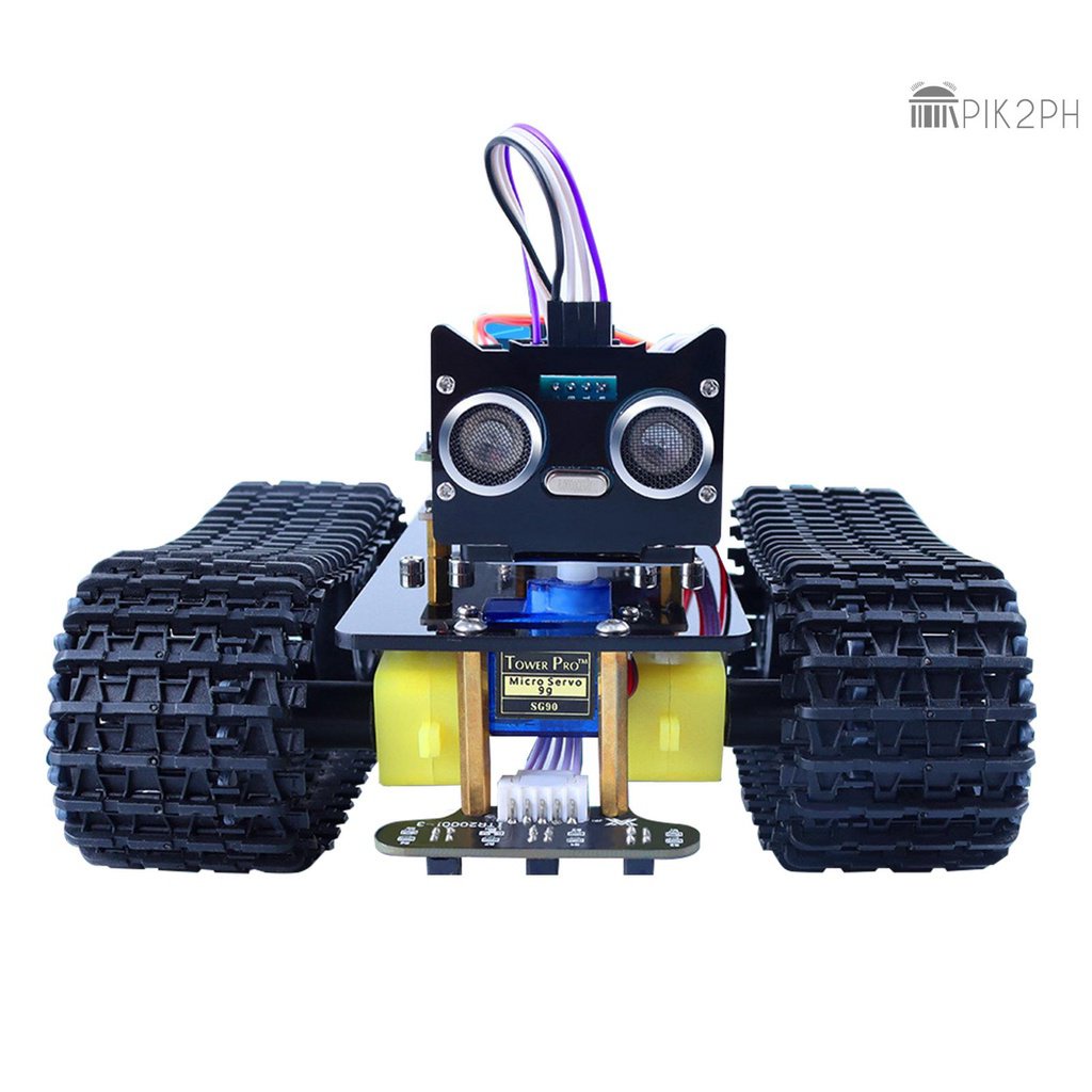 wJhR Smart Crawler Robot DIY Kit Intelligent Programmable Robot Kit with Ultrasonic Obstacle ...