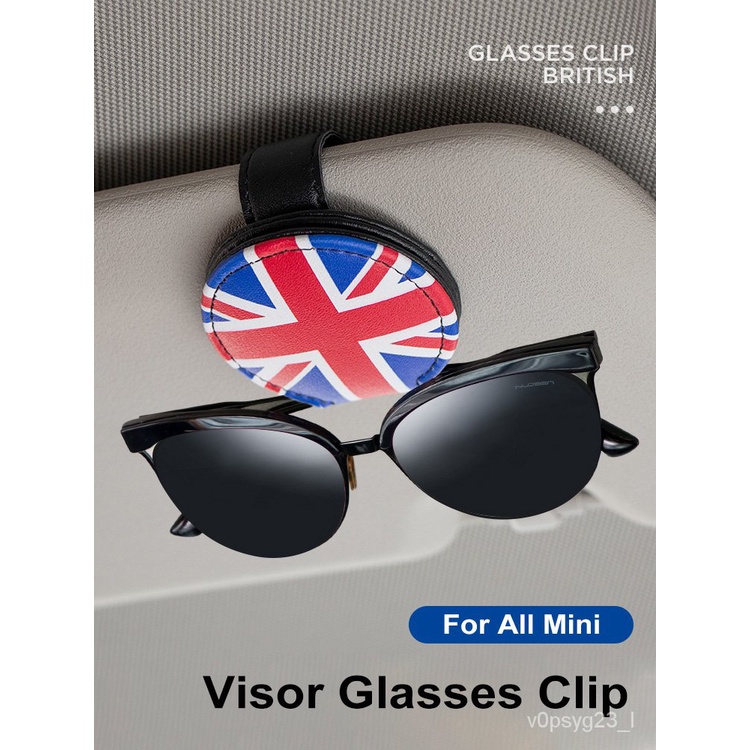 Universal Car Glasses Clip Clamp Buckle Sun Visor Sunglasses Holder For ...