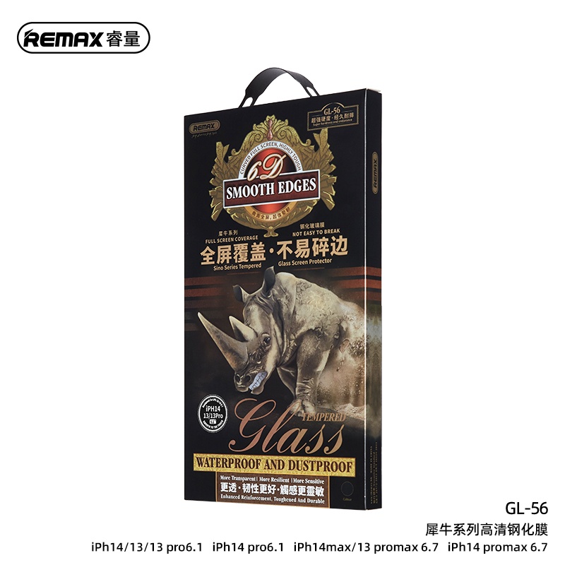Remax Rhino Series GL-56 กระจกนิรภัยกันรอยหน้าจอ กันแตก - remax.th ...