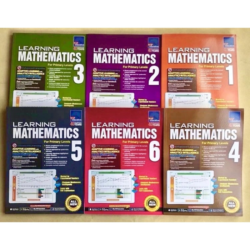Singapore Math SAP Learning Mathematics Workbook In Stock - kidsbookcm ...