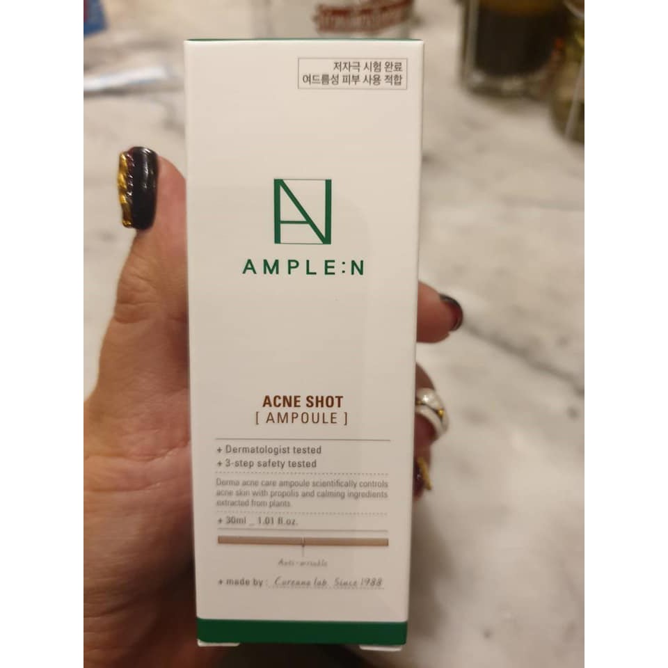 ACNE SHOT (AMPOULE) AMPLE:N | Shopee Thailand