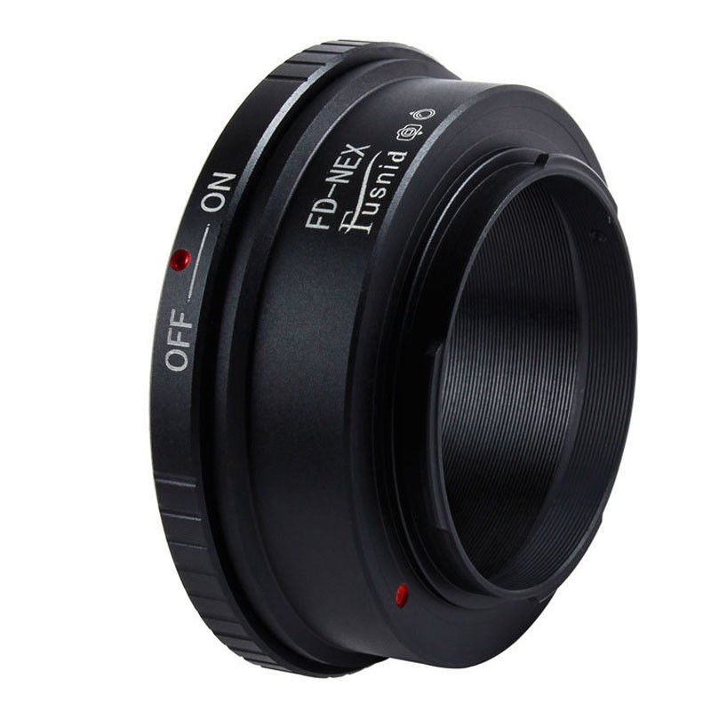 FD-NEX Lens Mount Adapter Canon FD FL Lens to Sony NEX E FE Camera ...