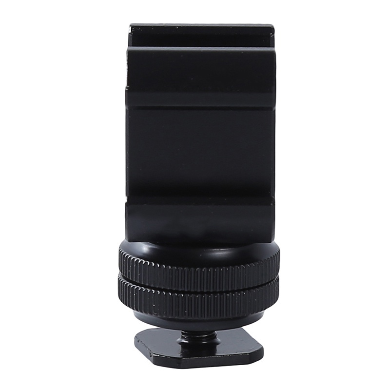 Camera Rotary Three-Head Hot Shoe Base Flash Multi-Function Stand ...