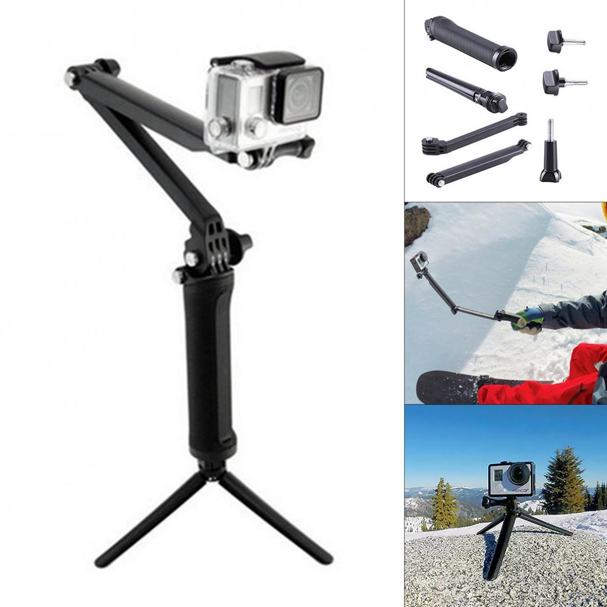 KingMa 5200mAh Power Bank Selfie Stick Hand Grip Monopod for GoPro Hero ...