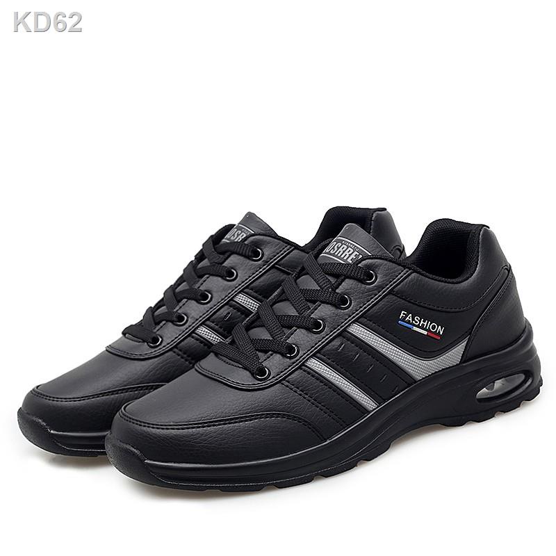 COD Shoes men Shoe man 2020 New Waterproof Shoes high quality White Bla ...