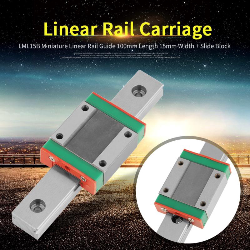 100mm MGN9H Miniature Linear Rail Guide Rail 9mm Width + Slide Block - xguli.th - ThaiPick