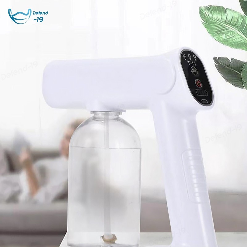 defend19 M93B ปืนฉีดพ่นนาโน เครื่องพ่นสเปรย์ไร้สาย ฉีดพ่นฆ่าเชื้อโรค ...