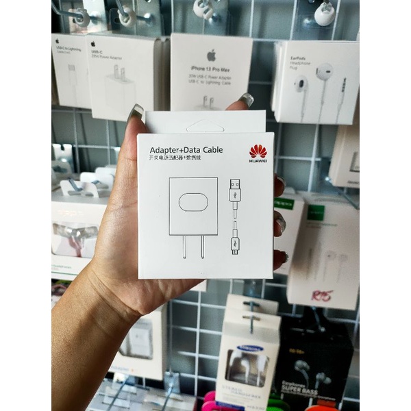Huawei 2a charging kit, head + 3 cable, Huawei charging cable | Shopee ...