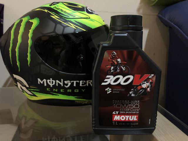 Motul 300V2 Factory Line 10W50 Ester Core ขนาด 1 ลิตร | Shopee Thailand