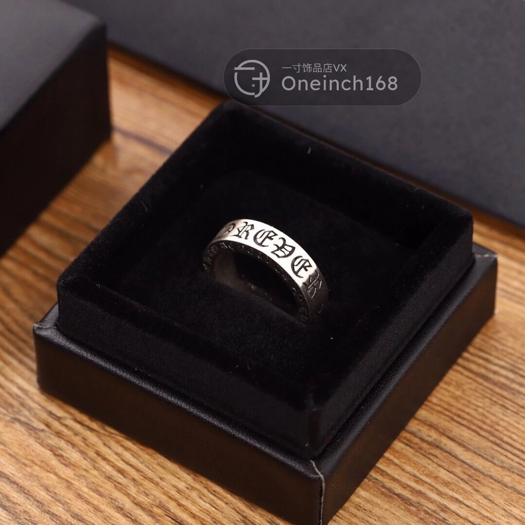 แหวนคู่รัก แบบหนา ลาย Ch Crowe Heart ZP สไตล์คลาสสิก - qomdjg.th - ThaiPick