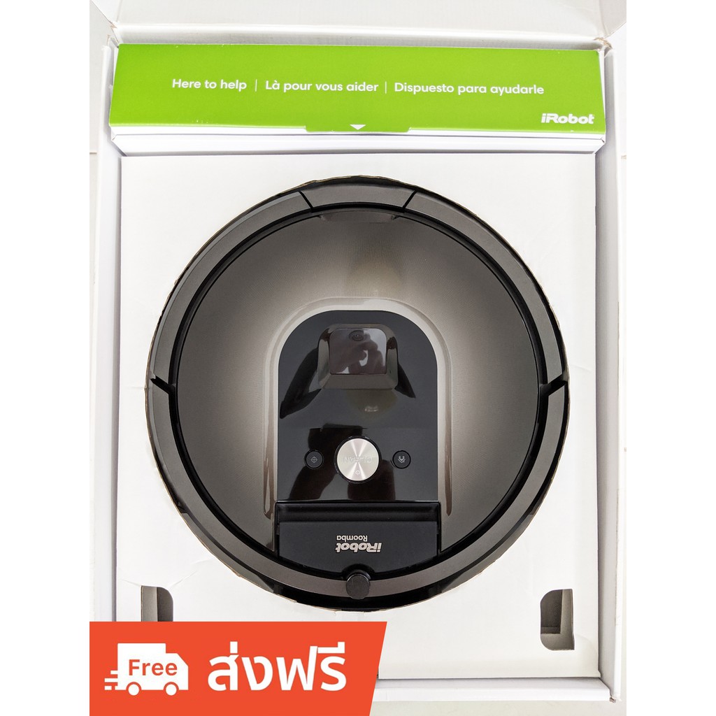 iRobot Roomba 980 - Robotic Vacuum Cleaner หุ่นยนต์ดูดฝุ่นอัตโนมัติ pre ...