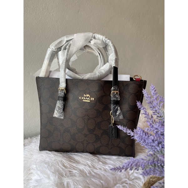 ผ่อน 0% มินิ มอลลี่ tote mini molly coach แท้ 100% | Shopee Thailand