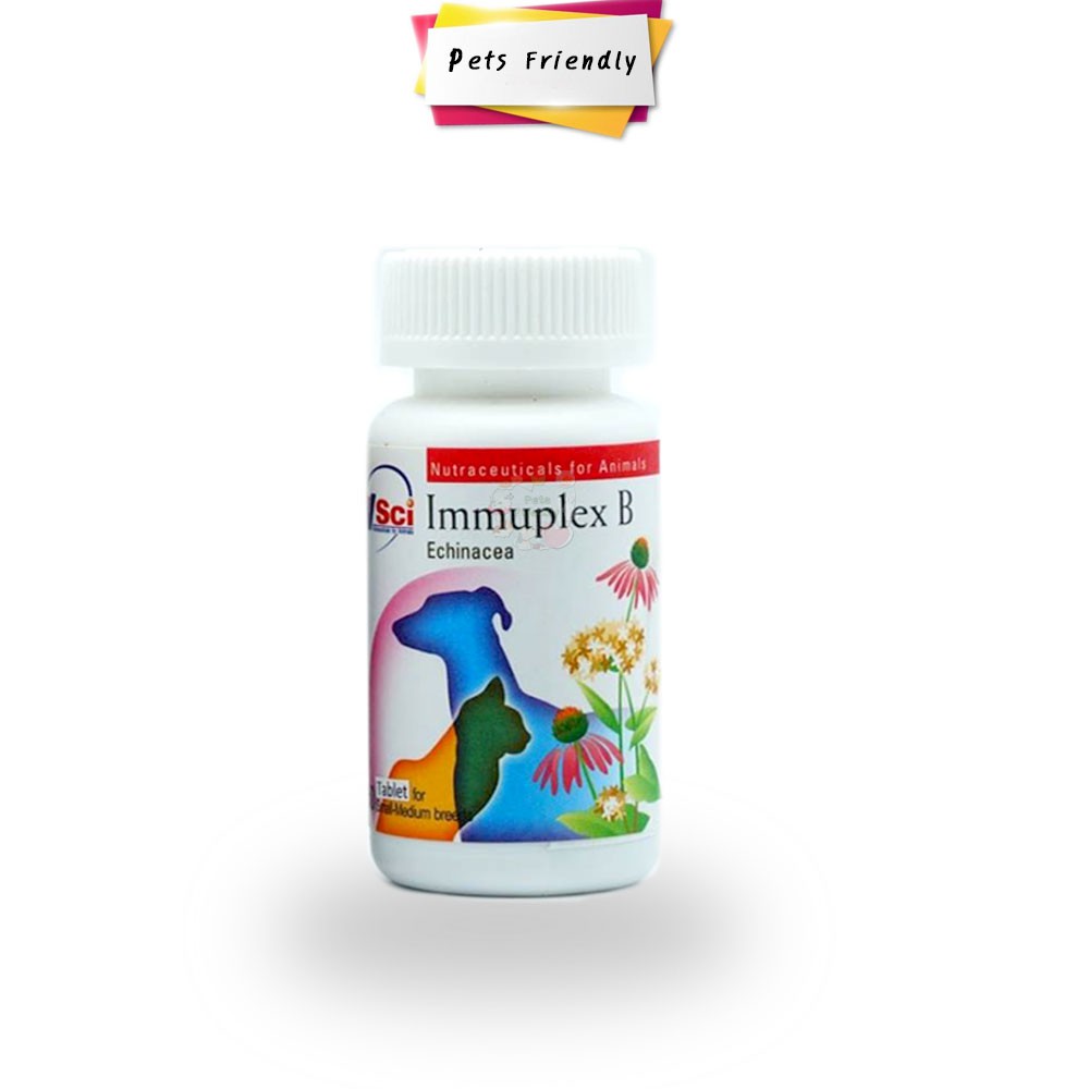 Immuplex B Gold cat dog 60 tabs(Exp.062025)อาหารเสริมภูมิต้านทาน สุนัข ...