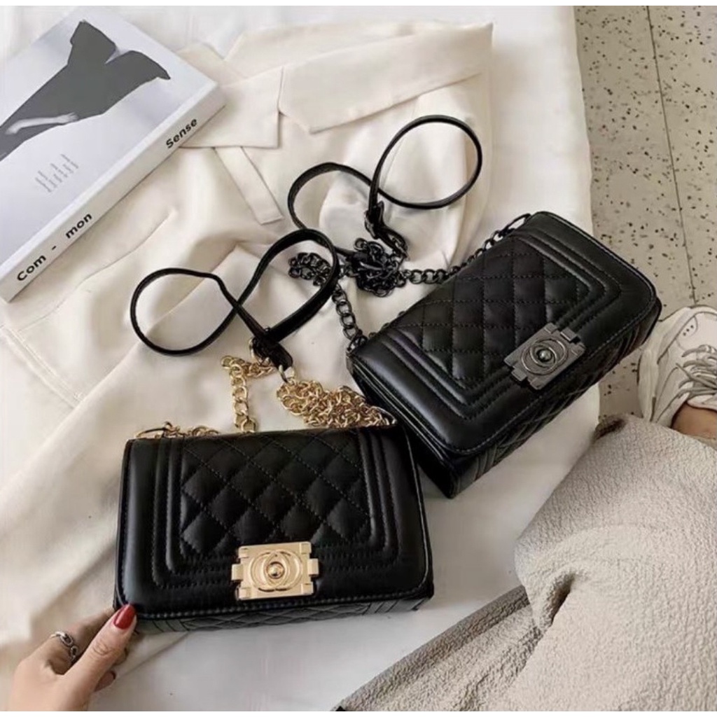 สินค้ามีพร้อมส่งกระเป๋าสะพายใส่โทรศัพท์มือถือชาแนลยิปแซงดิออ(มีบริการ ...