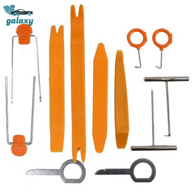 12Pcs/Set Car Panel Removal Tools DVD Stereo Refit Kits Plastic Trim ...