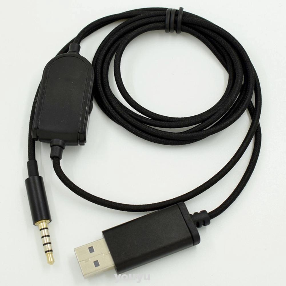 Headphone Cable Audio Electronics Extension Stereo USB Volume Control ...