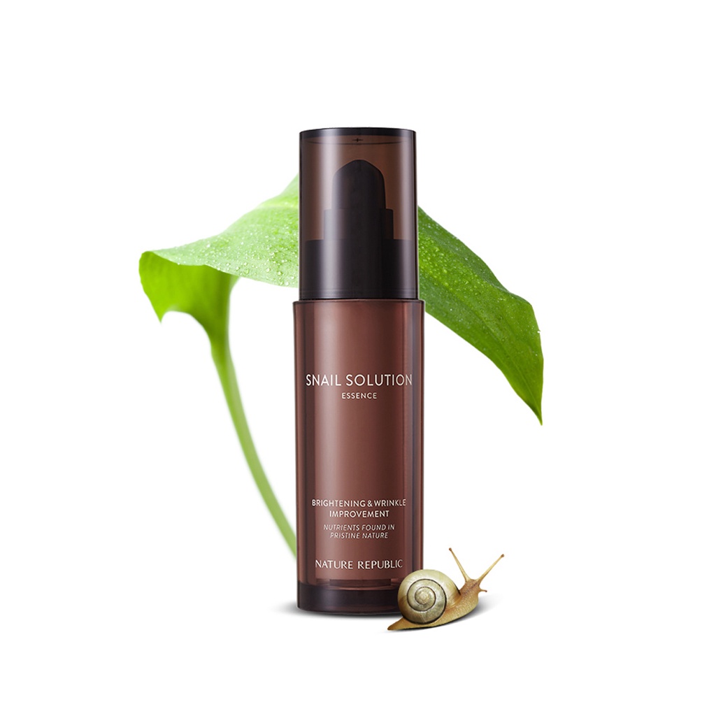 NATURE REPUBLIC SNAIL SOLUTION ESSENCE (NEW PACKAGE 2021) - nature ...