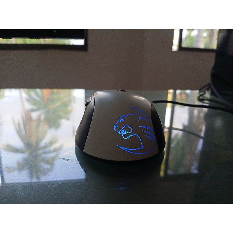 เมาส์เกมส์มิ่ง Roccat kone pure Owl-eye 12000 Dpi และ Logitech g102 ...