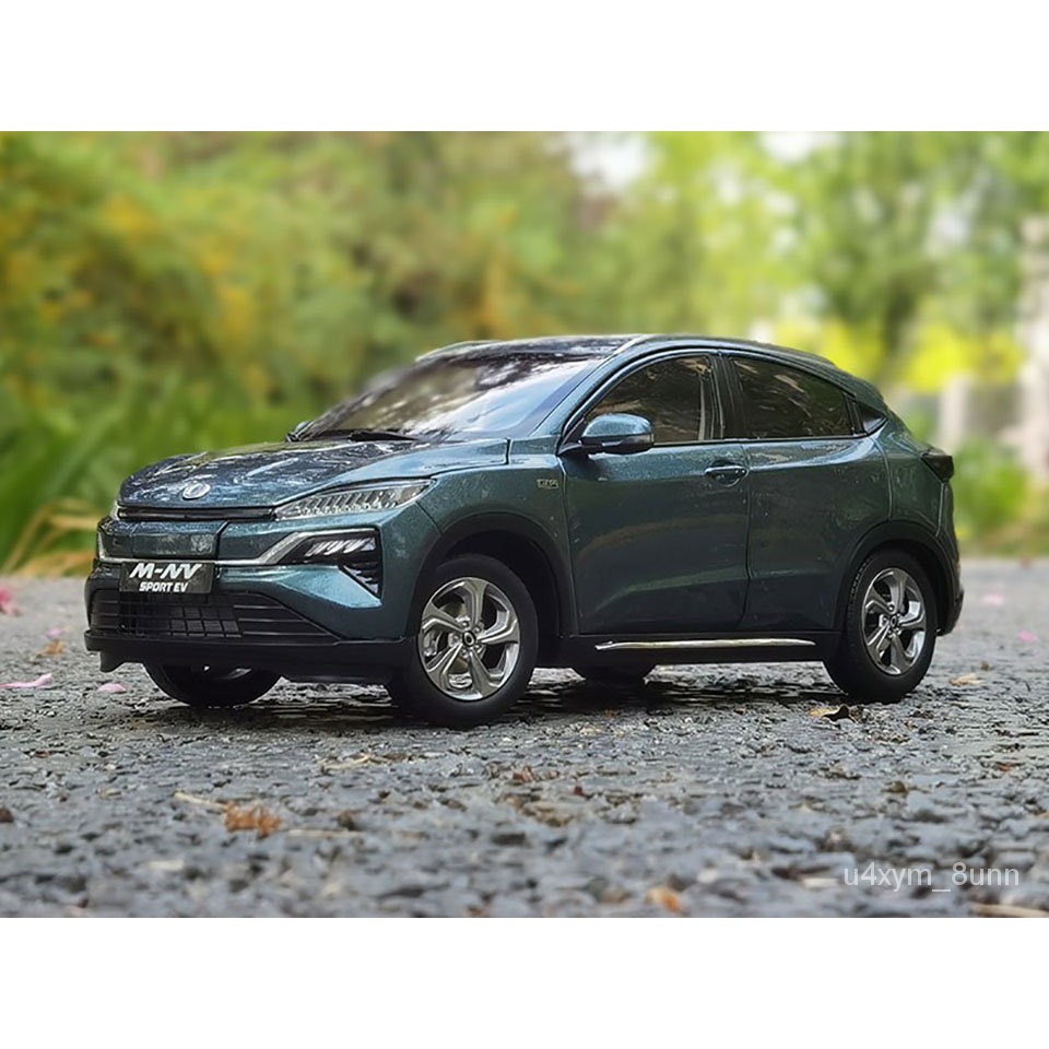 Original 1:18 Dongfeng Honda MNV ure electric SUV offroad vehicle alloy ...