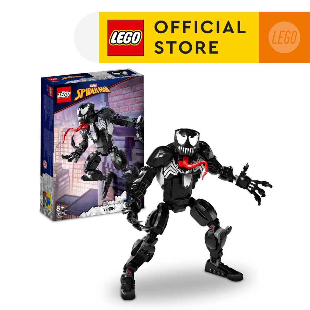 LEGO Marvel 76230 Venom Figure Building Kit (297 Pieces) - lego ...