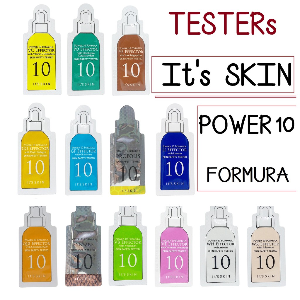 พร้อมส่ง Testers Power 10 Formula เซรั่มสุดฮิตสูตรเข้มข้น มีหลายสูตรที่ ...