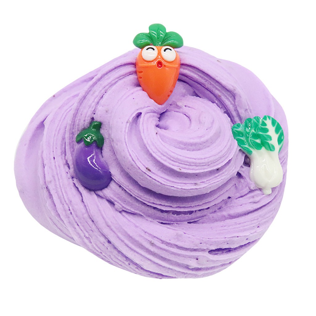 60ml/100ml Cloud Clay Simulated Vegetables Slime Putty Scented ...
