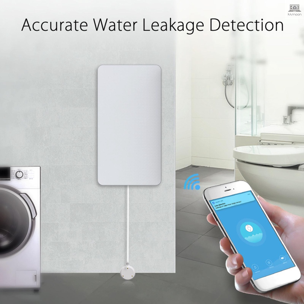 WIFI Water Leak SENSOR น้ำรั่ว Intrusion Detector Alert ระดับน้ำ ...