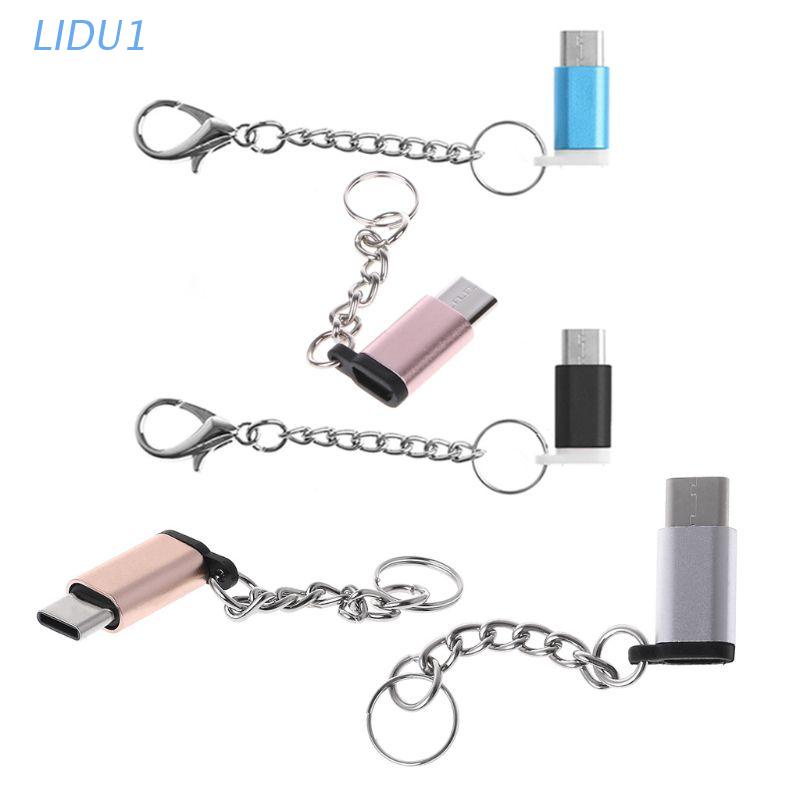 LIDU1 USB-C USB 3.1 Type C Male To Micro USB Female Adapter With Anti ...