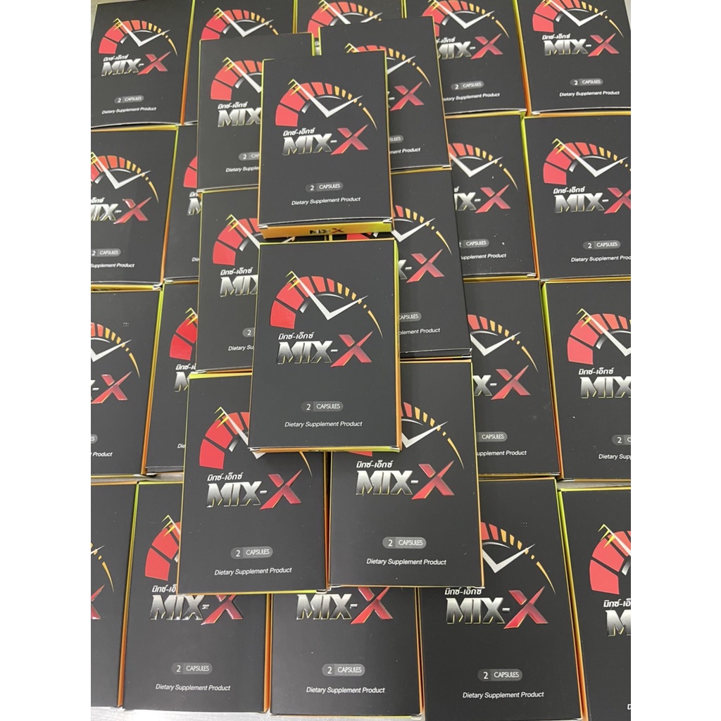 MIX-X มิกซ์เอ๊กซ์ อาหารเสริมผู้ชาย ของแท้ อาหารเสริมชายหลั่งไว เสริม ...