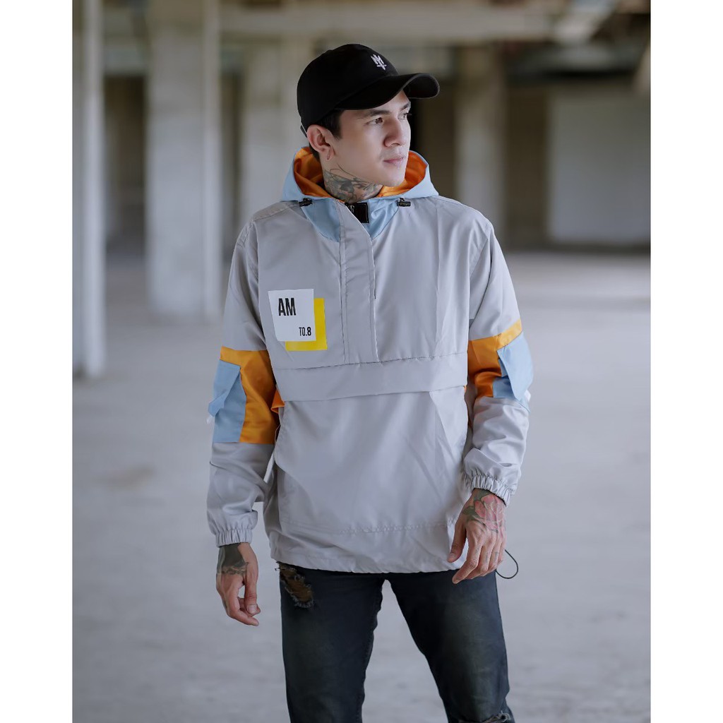 Bgsr เสื้อแจ็คเก็ตเสื้อกันหนาวเสื้อฮู้ดดี้กันน้ําสําหรับผู้ชาย BGSR ...