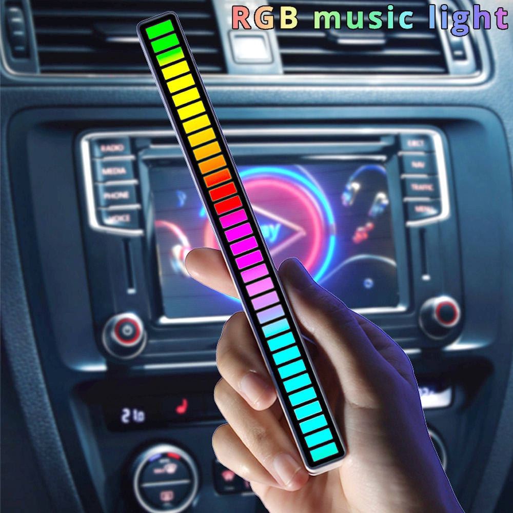 Decorative Lamp LED Car Foot Light Ambient Lamp With USB Wireless ...