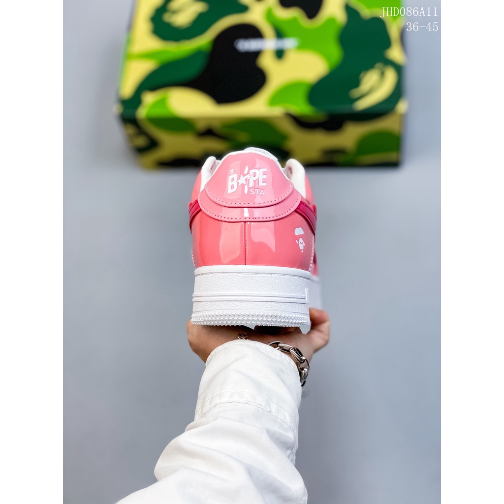 รองเท้าผ้าใบลําลอง รุ่น Bape x Air Force 1 Sta Low Air Force One Low ...